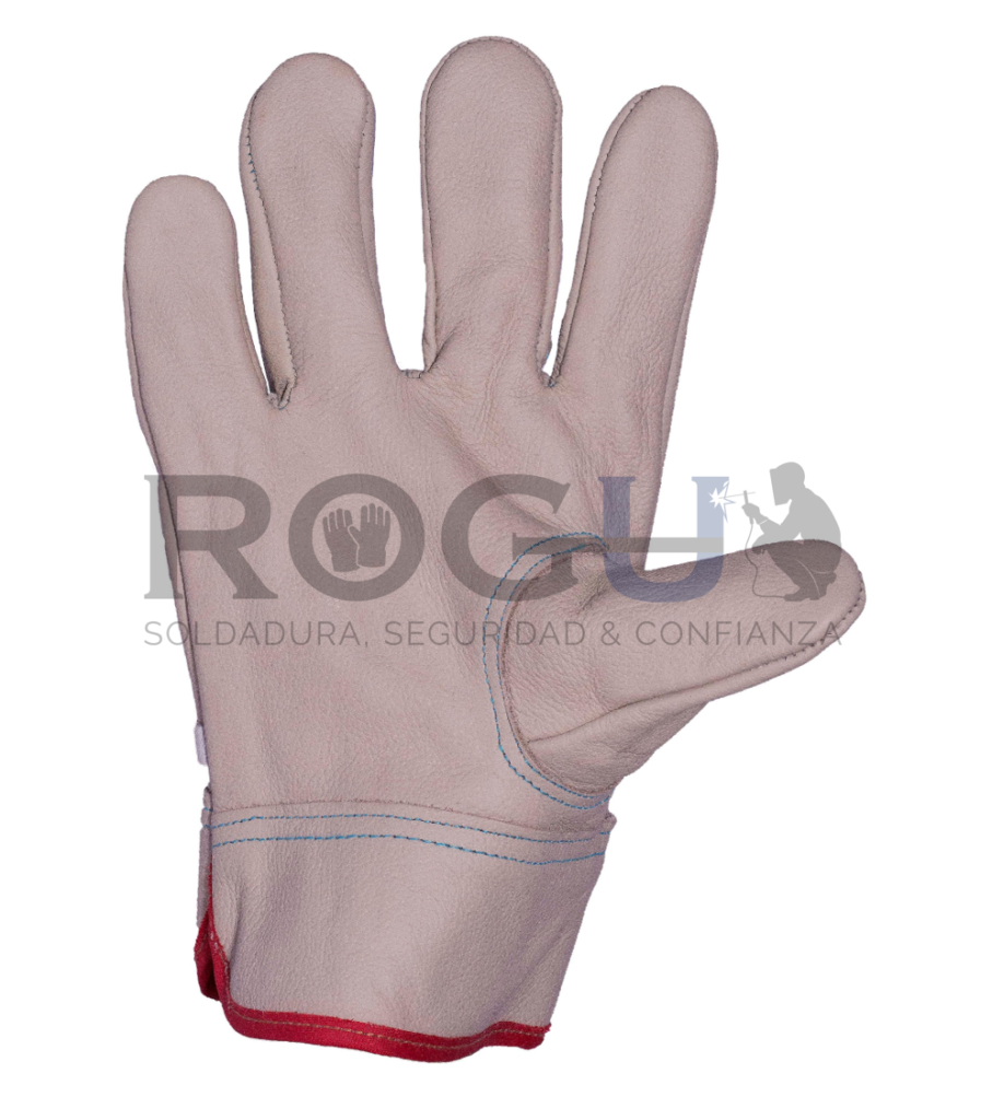 Guantes de electricista de piel con traba ROGU Mexico