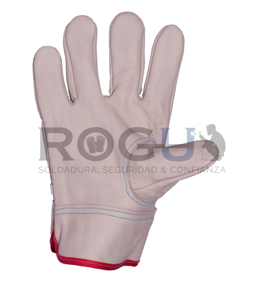 Guantes de electricista de piel con traba ROGU Mexico