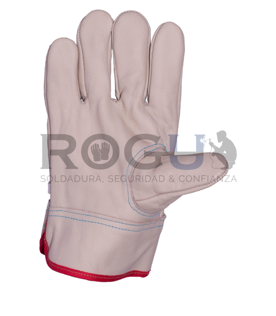 Guantes de electricista de piel con traba ROGU Mexico